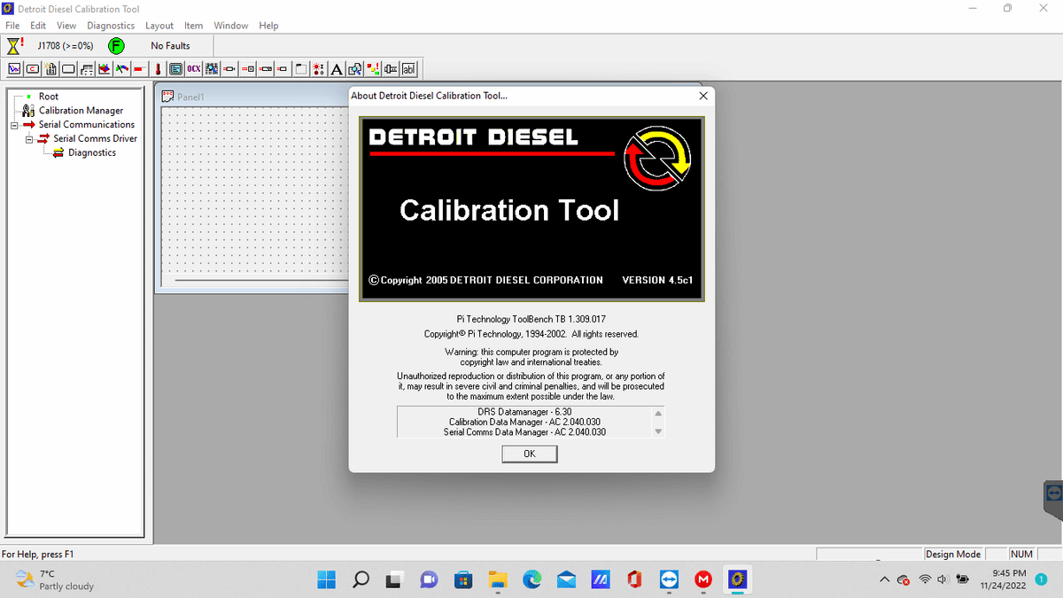 Detroit Diesel Calibration Tool DDCT 4.5c1 + Metafiles + Calibrations ...